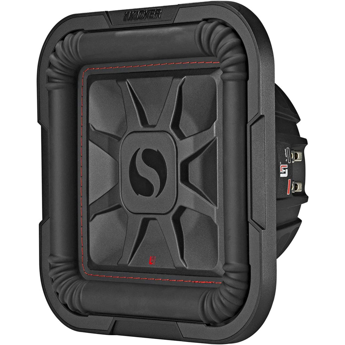 Kicker 10" 1000 Watts Dual 4 Ohm L7T Shallow-Mount Solo-Baric Subwoofe ...