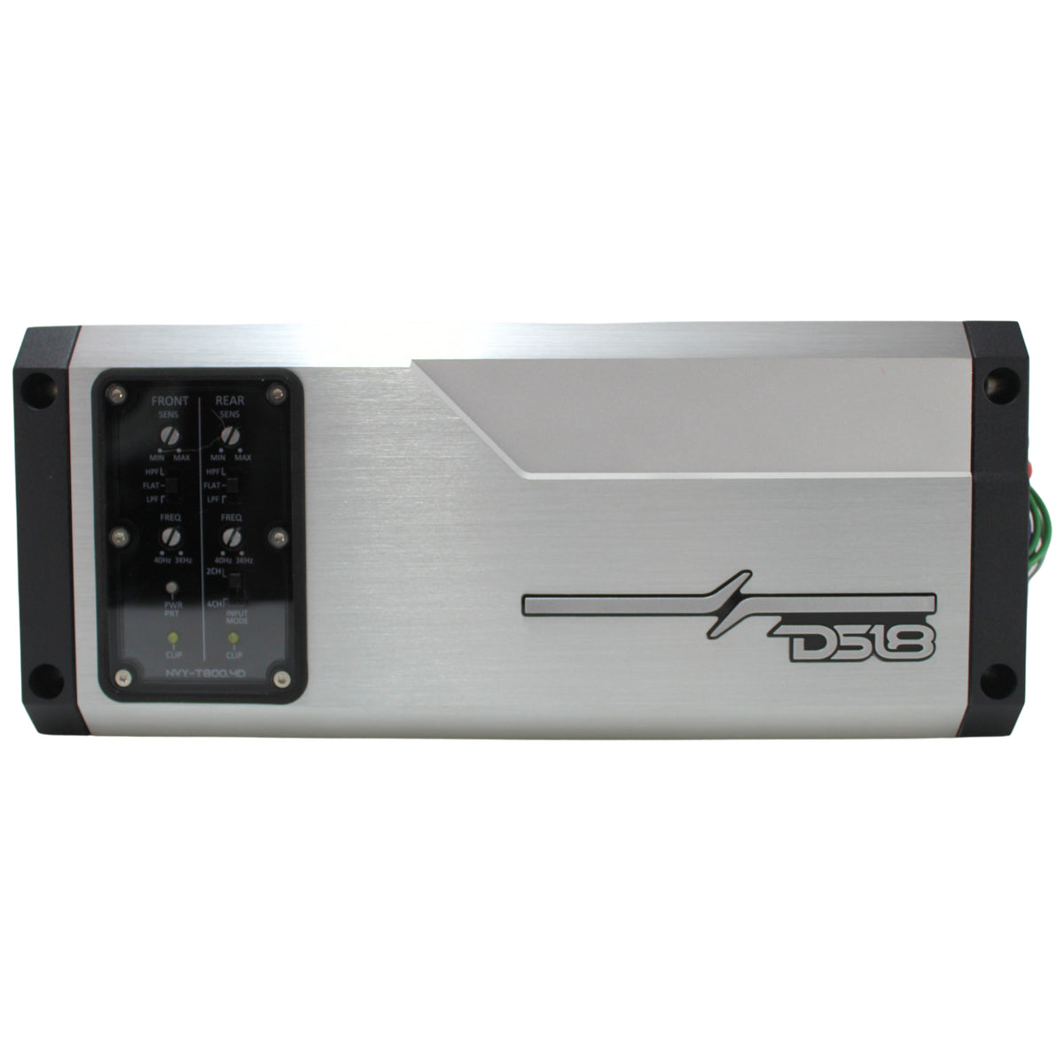 DS18 HYDRO Series 4-Channel Marine 2400 Watt Class-D 2-Ohm Amplifier ...