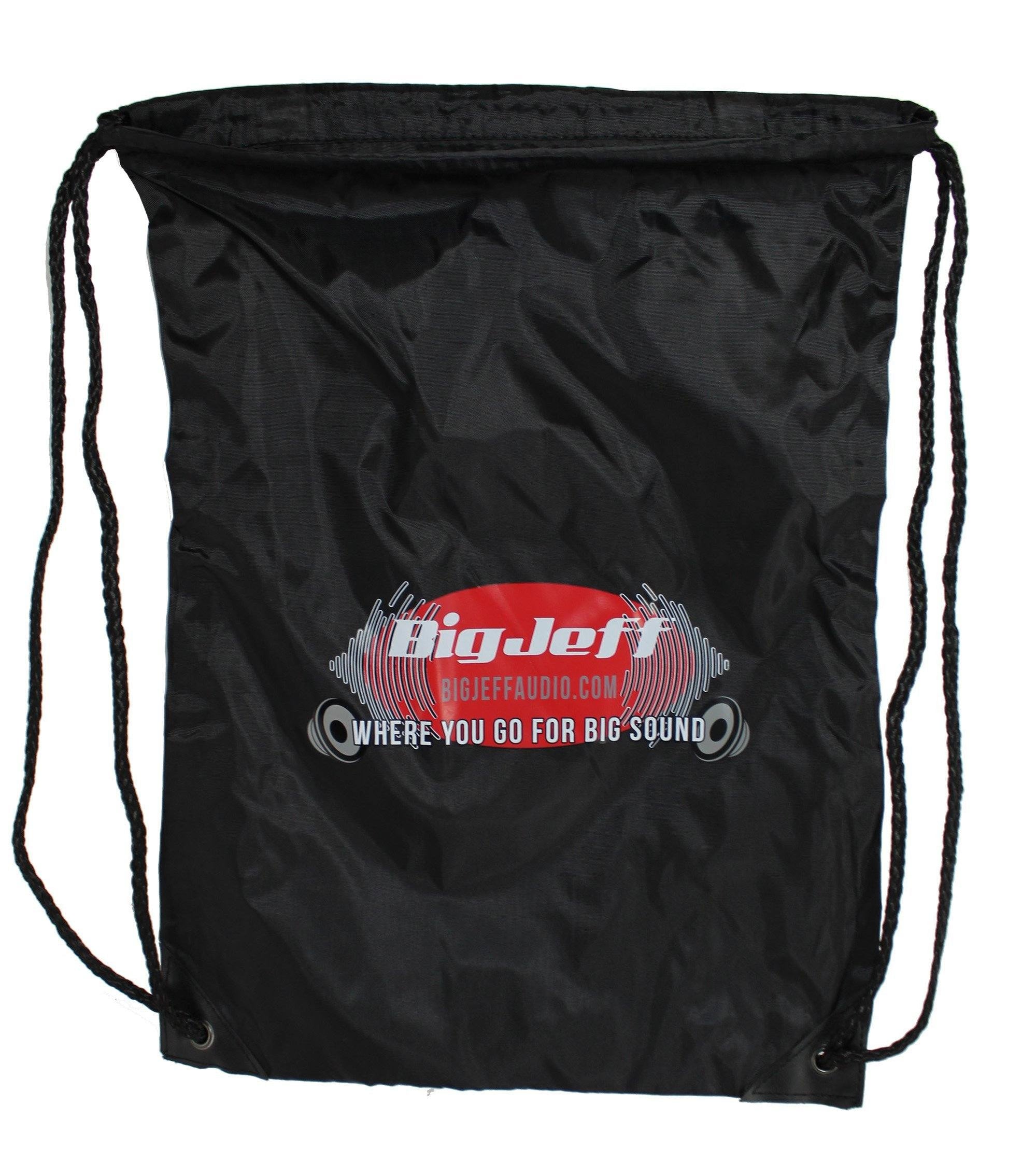 Official Big Jeff Single Color Drawstring Logo Backpack — Big Jeff ...