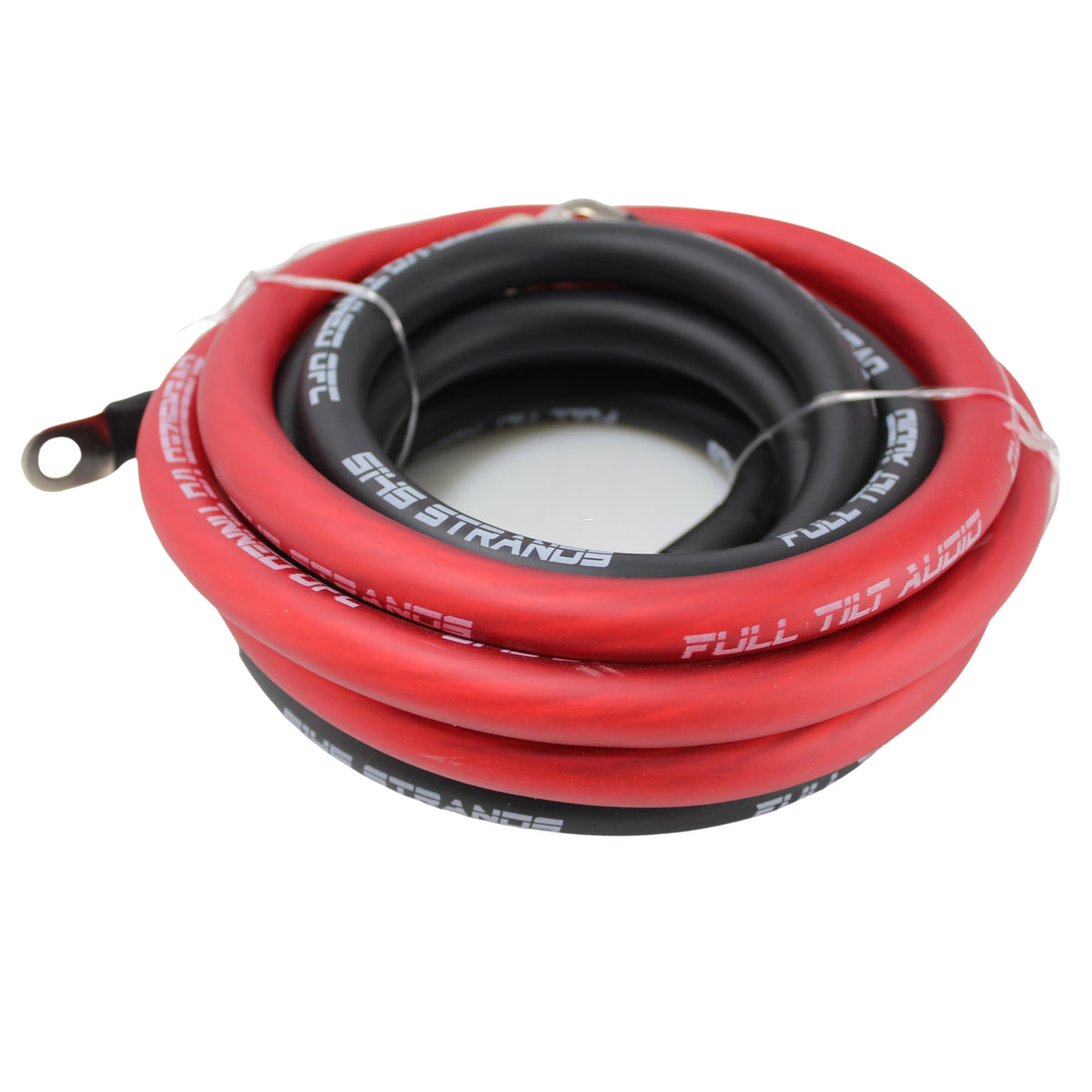 Full Tilt 0 AWG Red & Black Big 3 Wiring Upgrade Kit for Car Audio ...