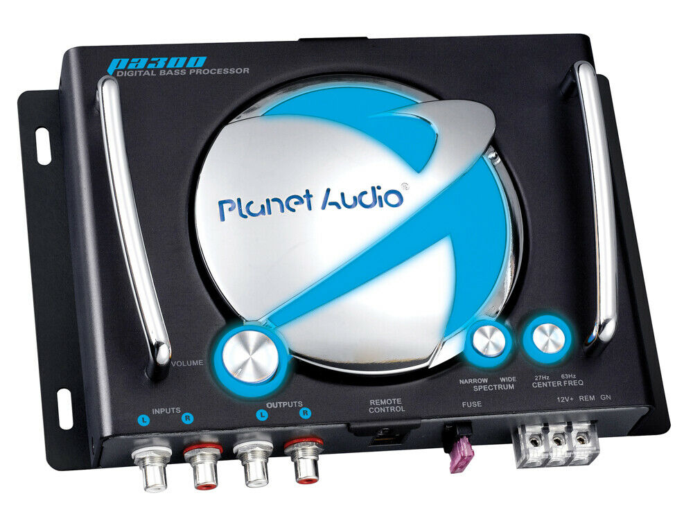 Planet Audio Digital Bass Processor w/ Remote Subwoofer Control PA300 ...