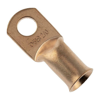 Pack of 10 DS18 Gauge 2/0 3/8 Copper Lug Ring Terminals Wire Connector ...