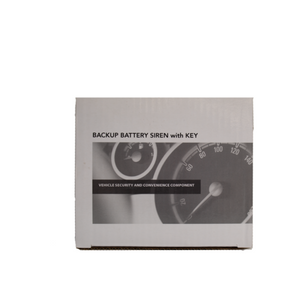 Directed By Viper 12 Volt Constant Backup Battery Siren with Key 1505T ...