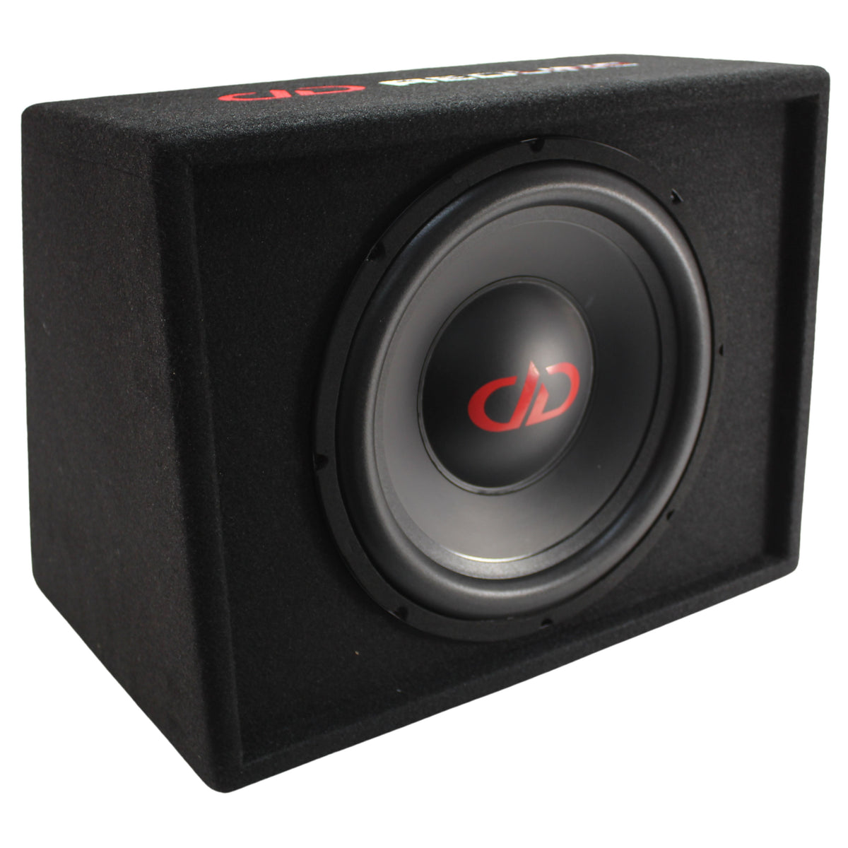 DD Audio REDLINE Series 12 Inch 600 Watt Loaded Subwoofer Enclosure ...