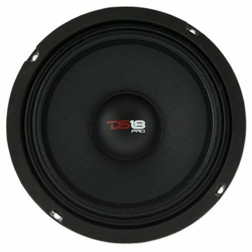 DS18 Car Audio 8" Midrange Speakers Loud Sealed Back 550 Watts 8 Ohm P ...