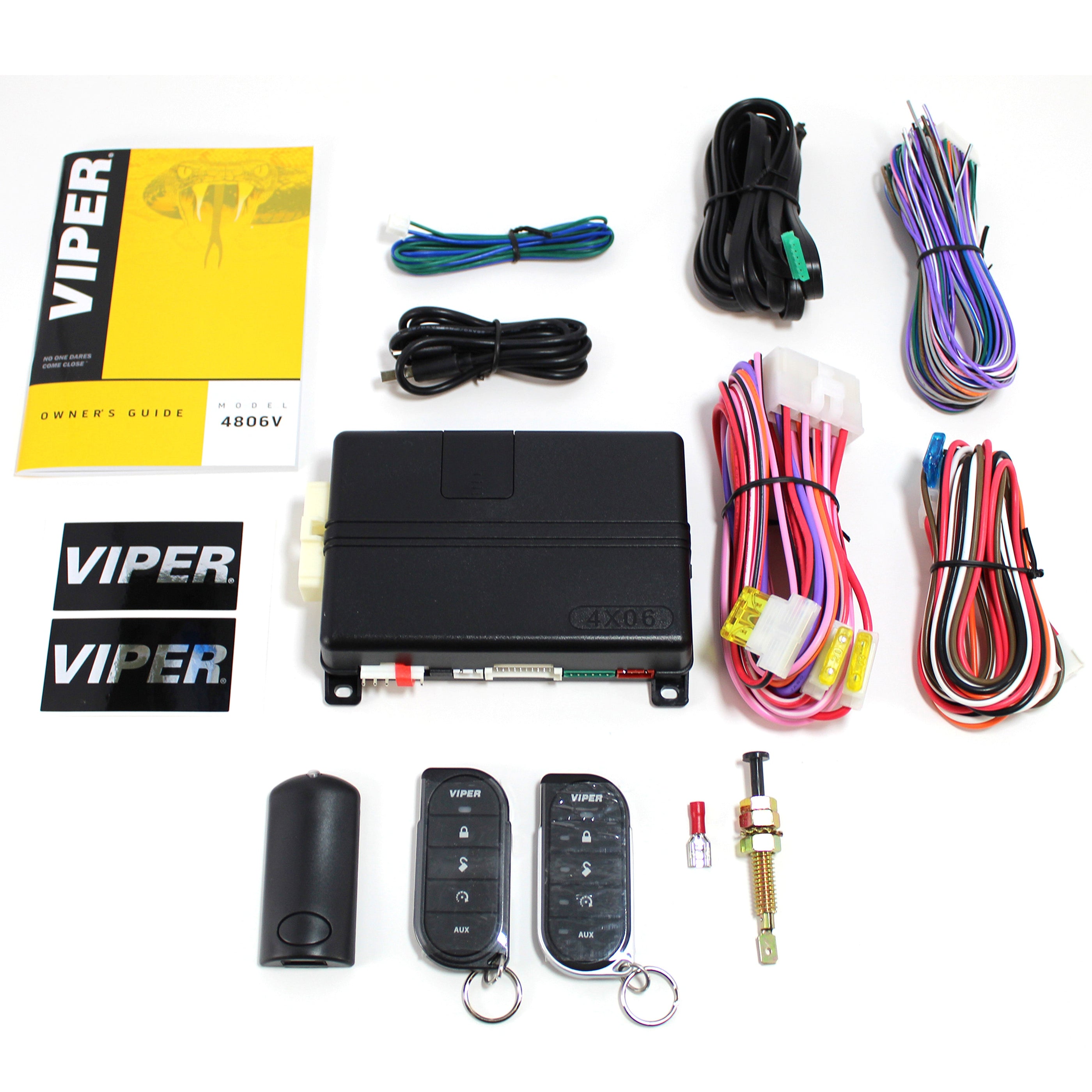 Viper Responder LE LED 2-Way Remote Start System 1 Mile Range 4806V ...