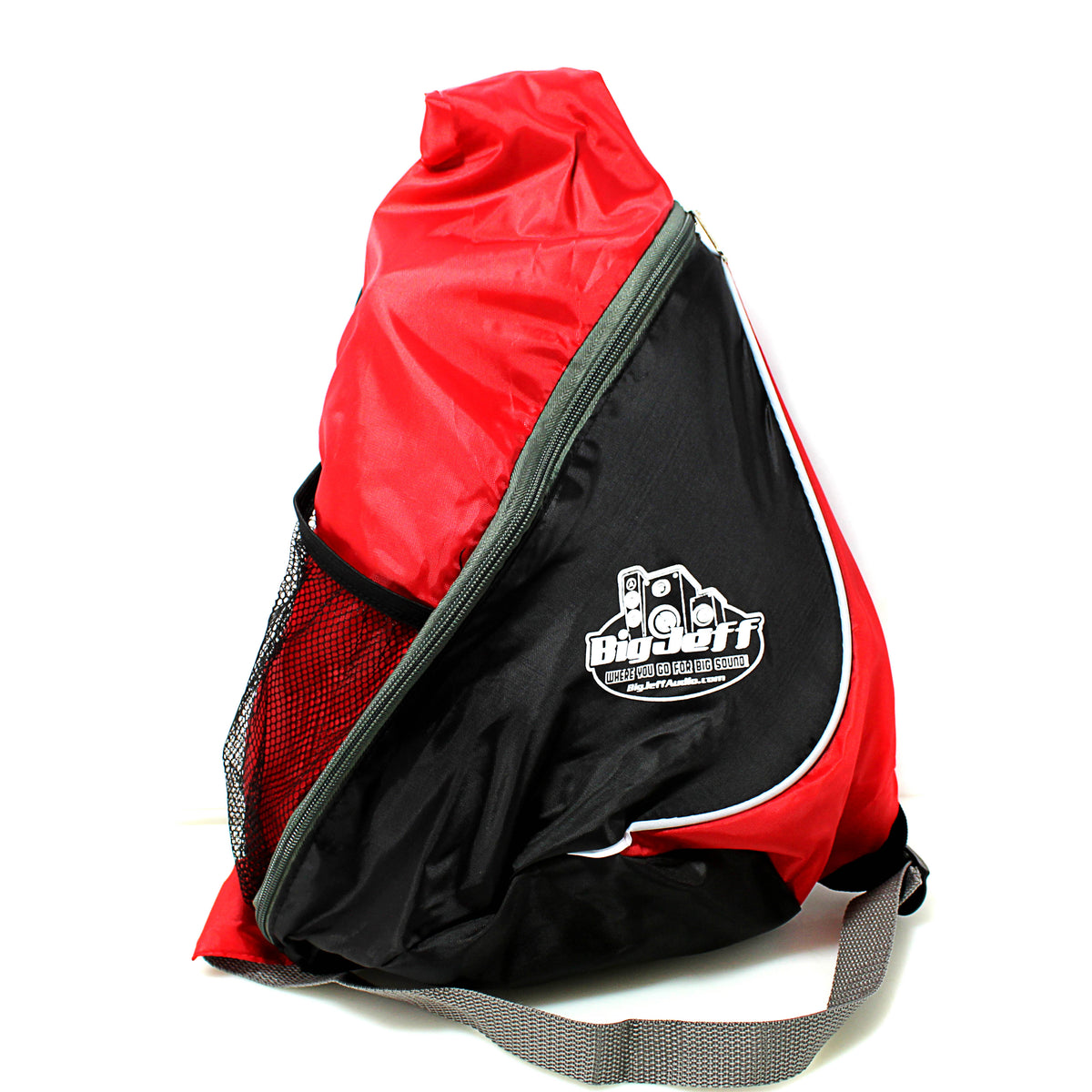 Official Big Jeff Audio Chico Chest Sling Crossbody Bag Red and Black ...