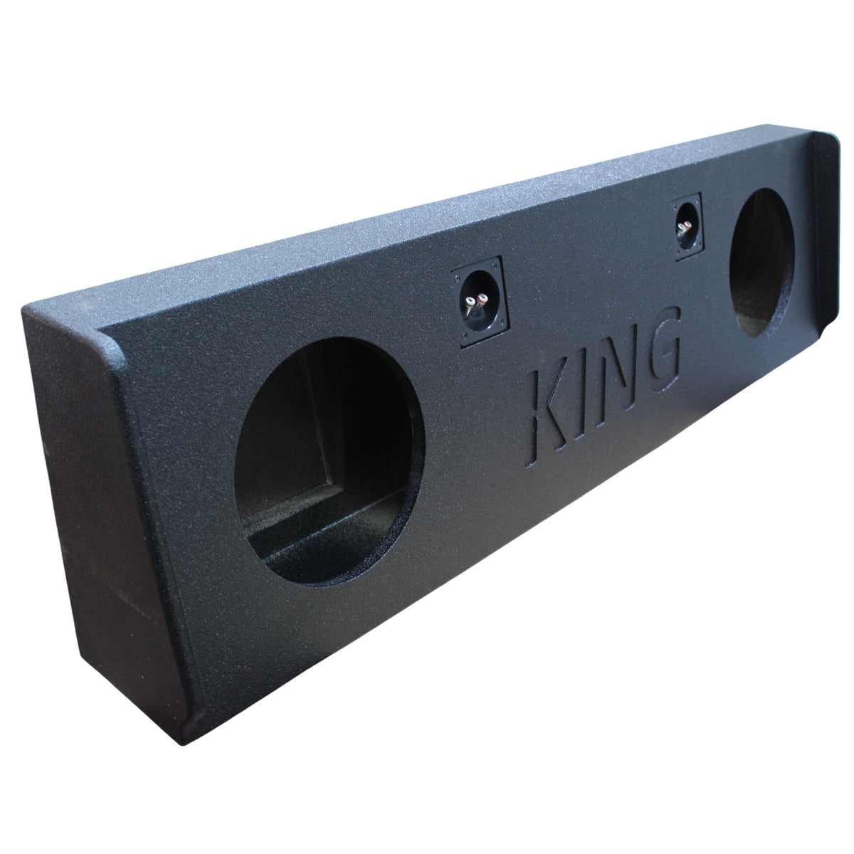 King Boxes 10" Dual Sprayed Sealed Box 14-18 Silverado/Sierra Crew Cab ...